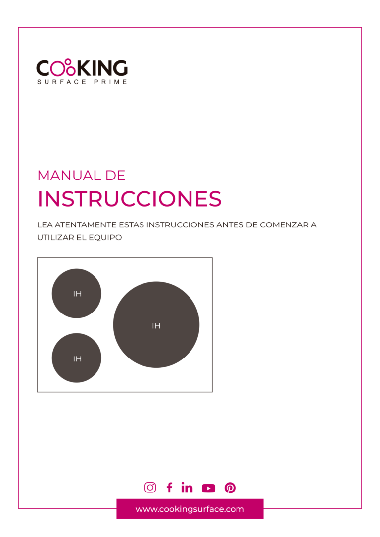 Descargas: Manuales, guías y catálogos de Cooking Surface